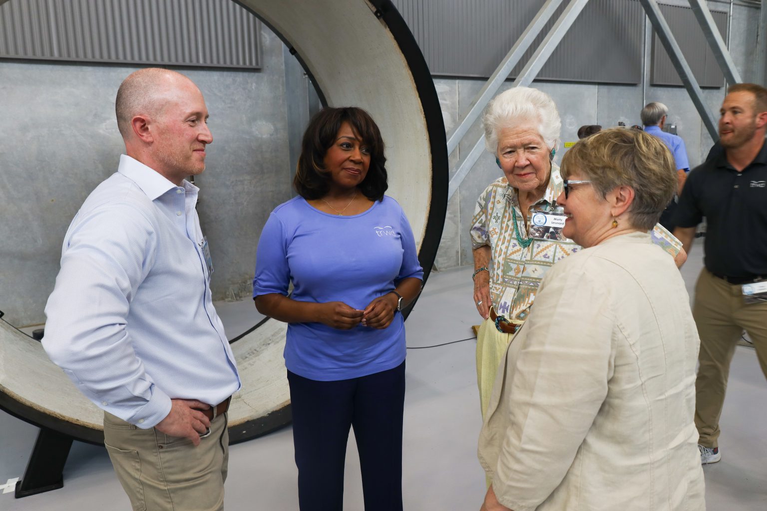 TRWD and Dallas Water Utilities celebrate the completion of the ...