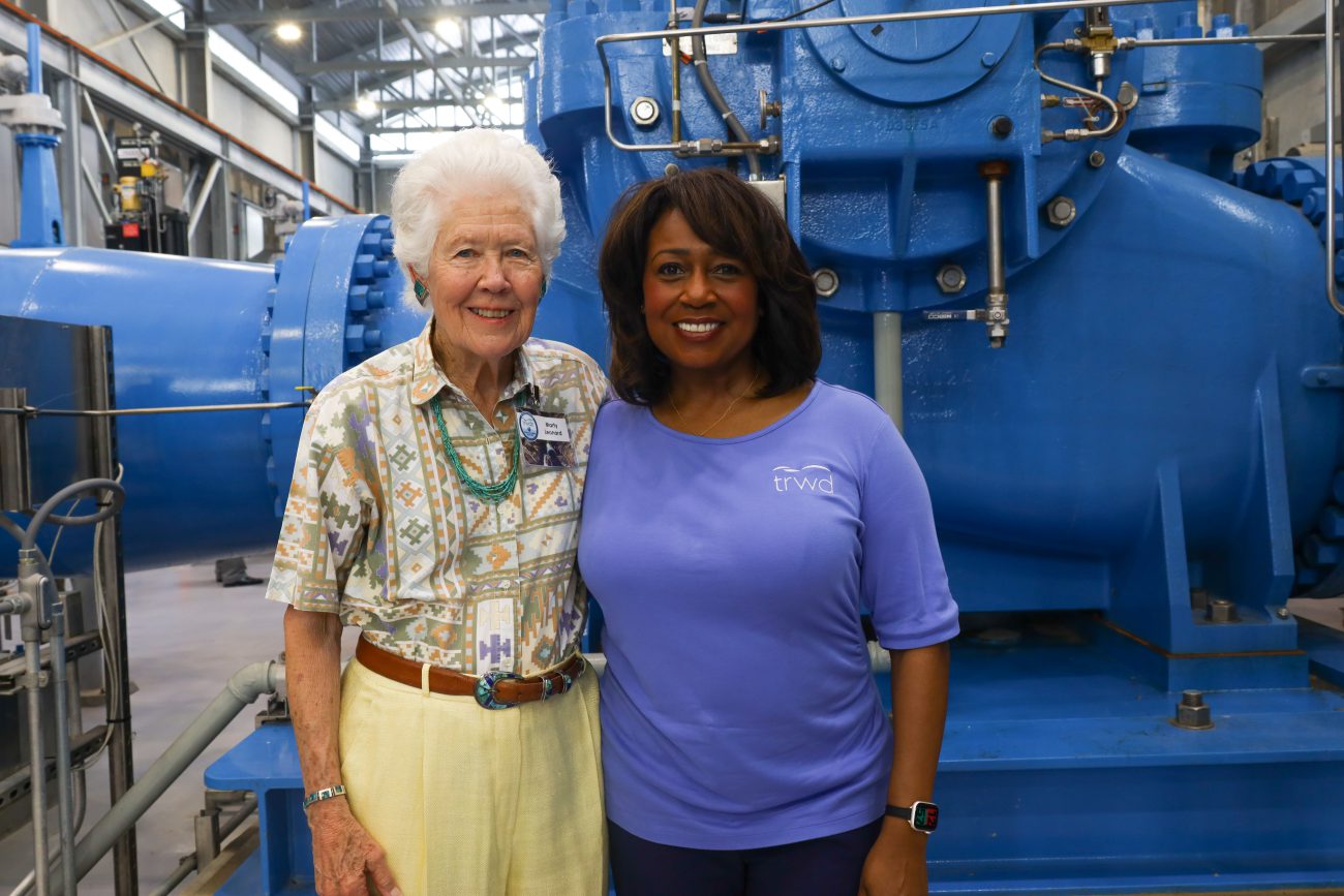 TRWD and Dallas Water Utilities celebrate the completion of the ...